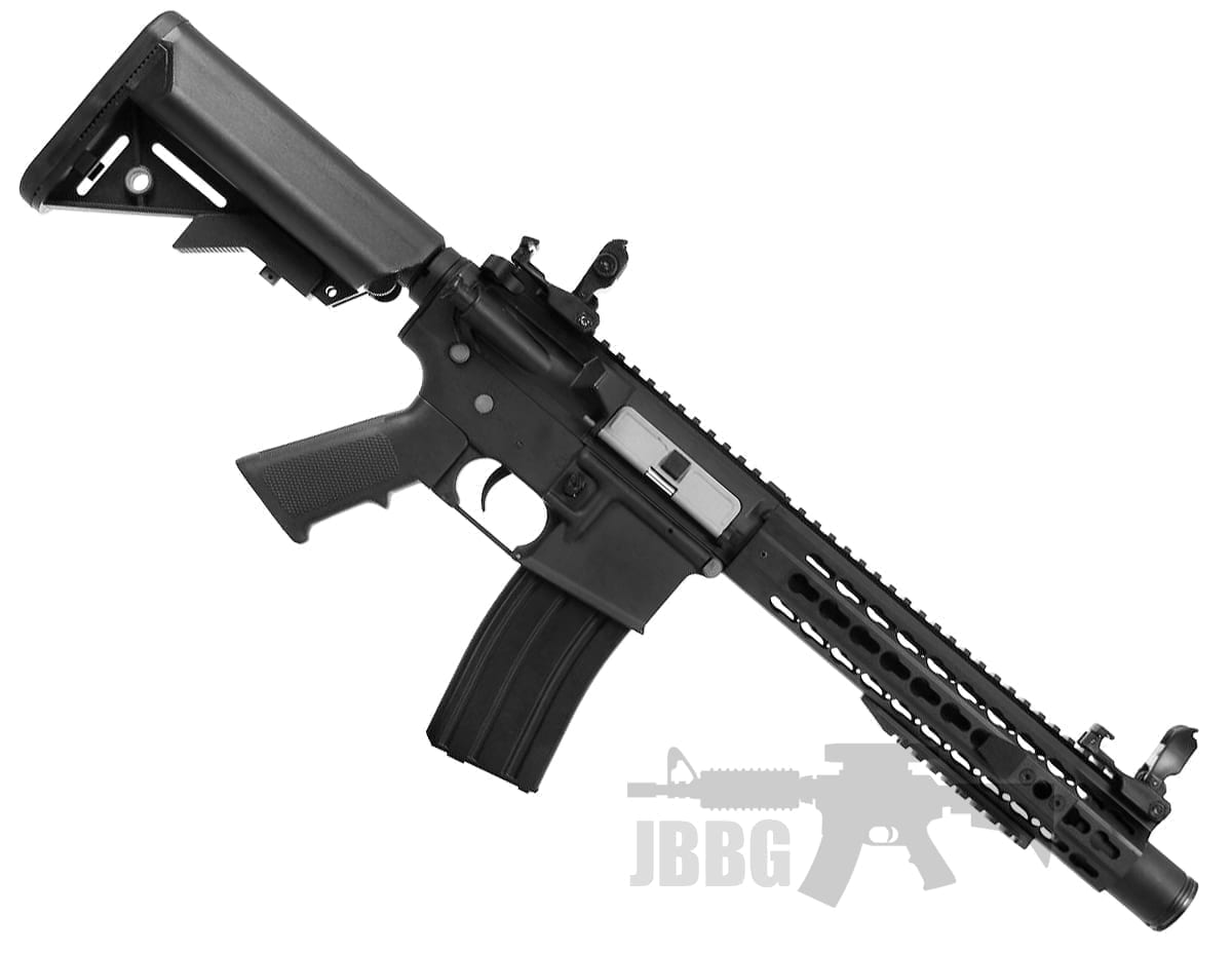 Cybergun Colt M4 Keymod Silencer Full Metal Airsoft Gun - Just BB Guns
