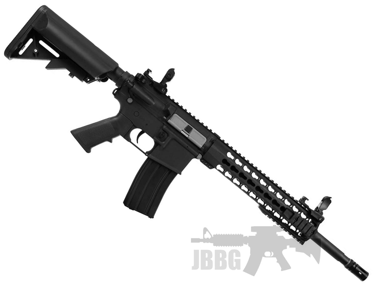 Cybergun Colt M4A1 Metal KeyMod Long AEG - Just BB Guns