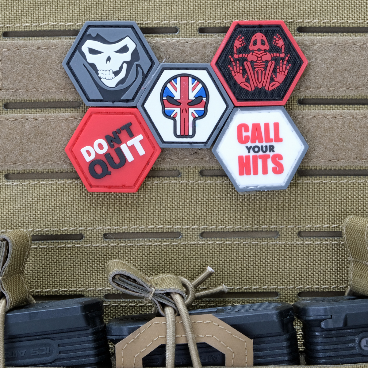 Dead Skull UK Ballistic Hex Patch BH00036 - Just BB Guns