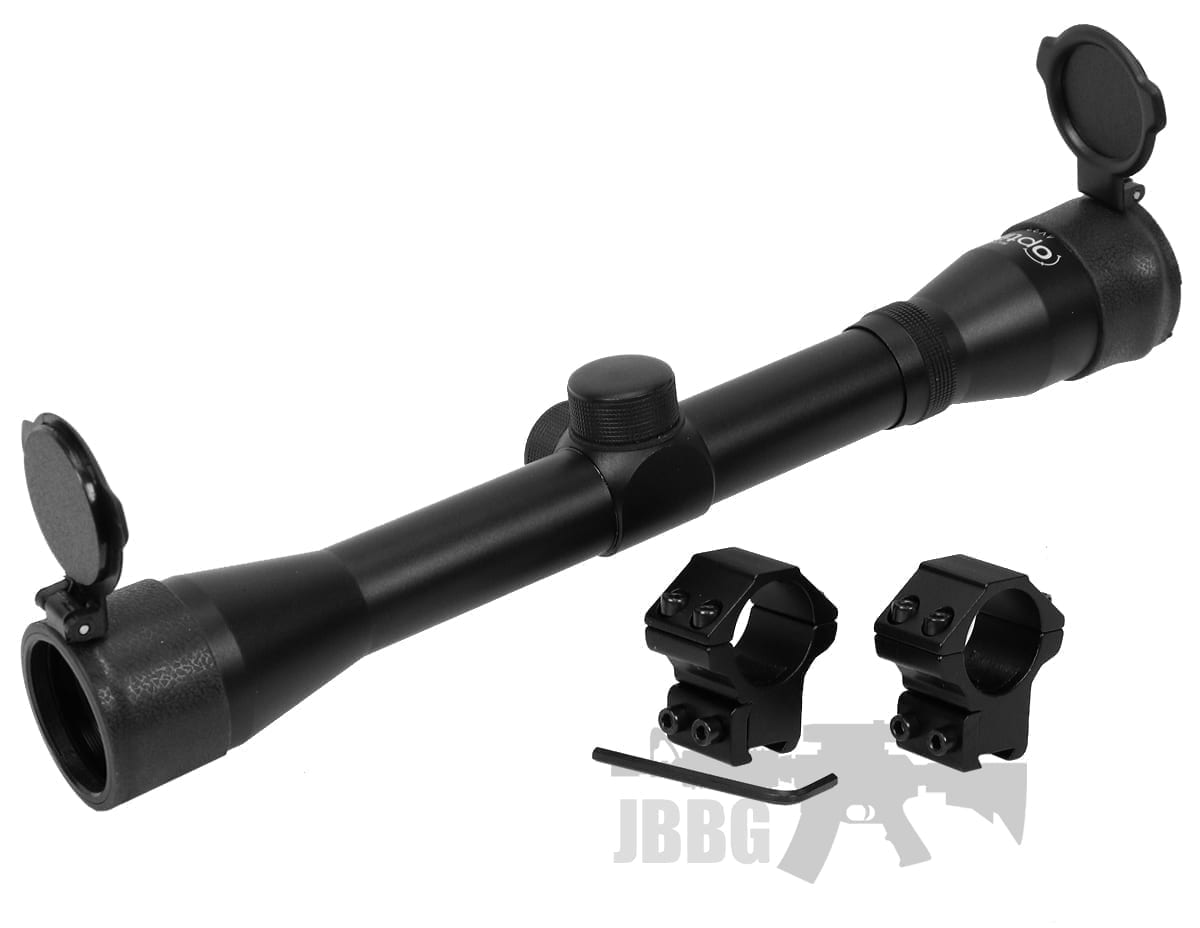 Optik 4-32 R14 X32 Rifle Scope - Just BB Guns