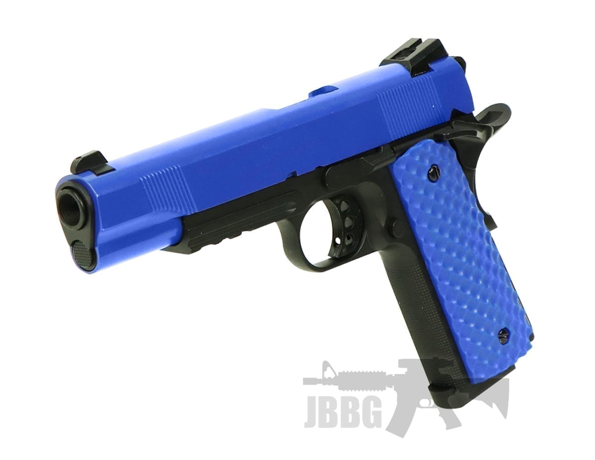 Raven MEU 1911 Airsoft GBB Pistol with Rail - Just BB Guns