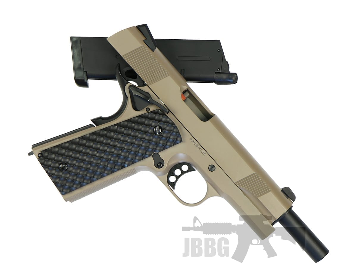 Raven MEU 1911 Airsoft GBB Pistol - Just BB Guns