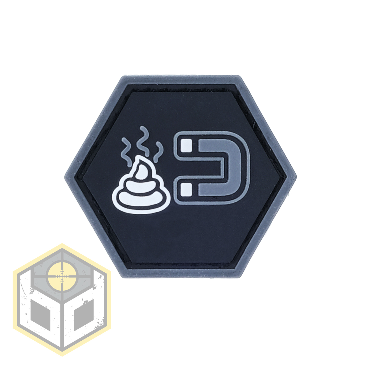 Shit Magnet Dark Ballistic Hex Patch BH00041 - Just BB Guns