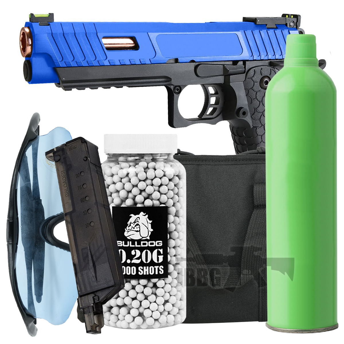 Baba Yaga Combat Master Hi-Capa 1X Gas Airsoft Pistol Bundle Offer ...