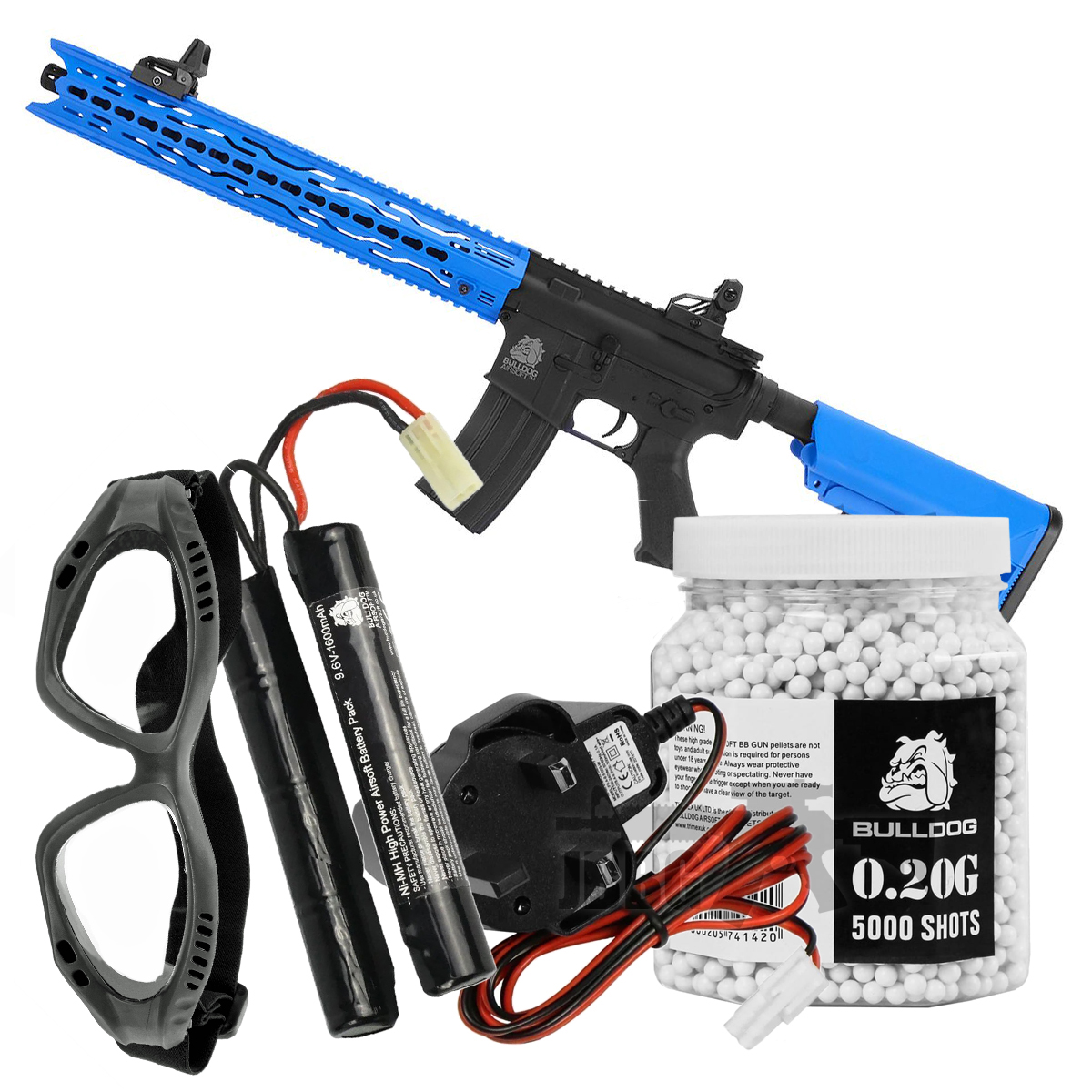 Bulldog Mamba P2 Airsoft Gun Bundle Set | Just BB Guns