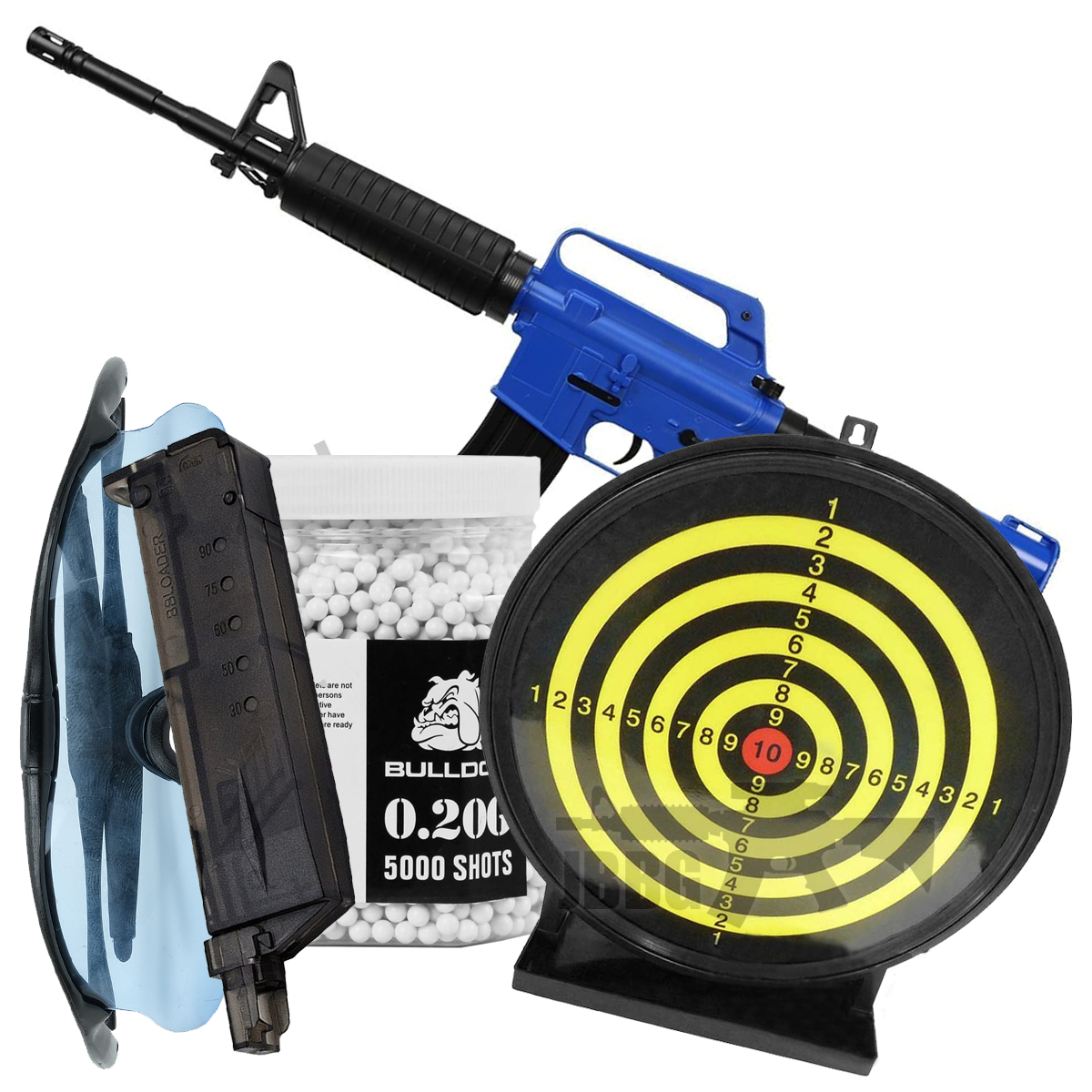 Bundle Offer BB Gun Set Well MR711 - Just BB Guns