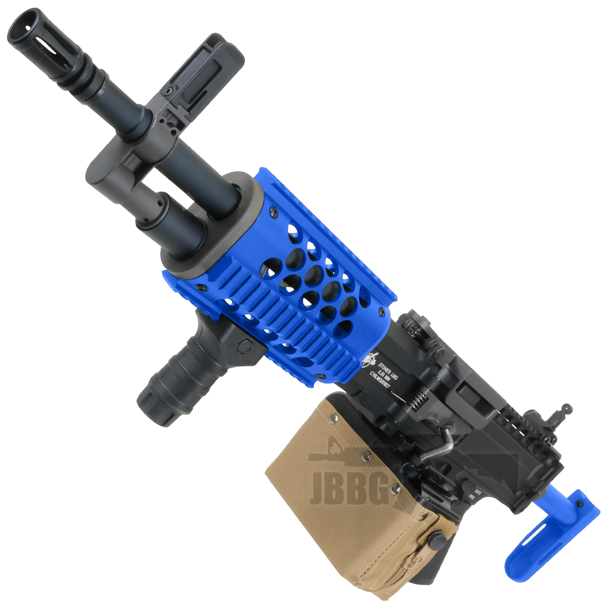 CA063M LMG Support Airsoft Gun Blue - Just BB Guns