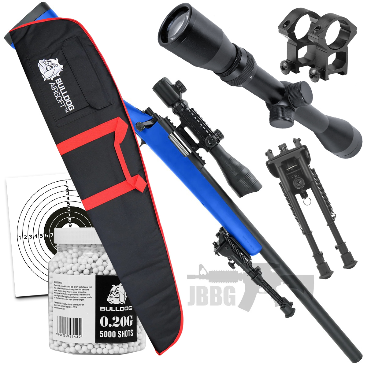 HA236B VSR11 Airsoft Sniper Rifle Bundle Offer - Just BB Guns