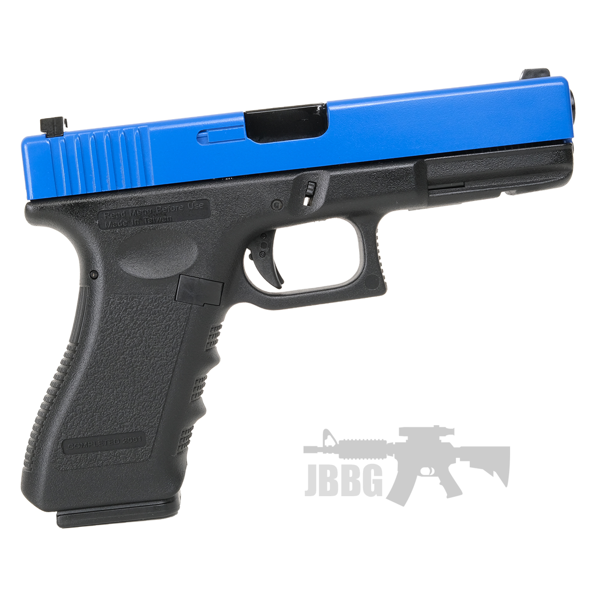 HG185 G17 Gas Airsoft Pistol Two-Tone Blue - Just BB Guns