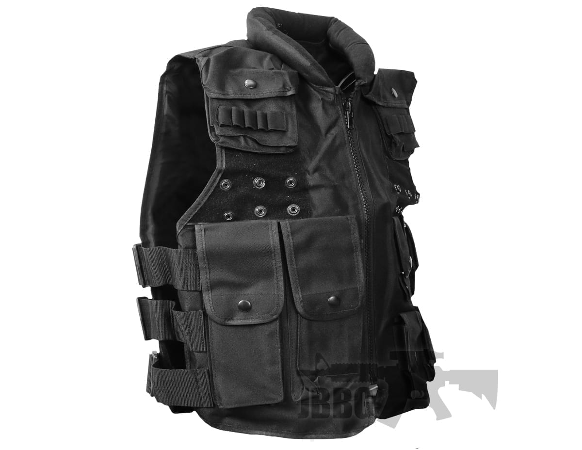 Trimex V007 Black Vest - Just BB Guns