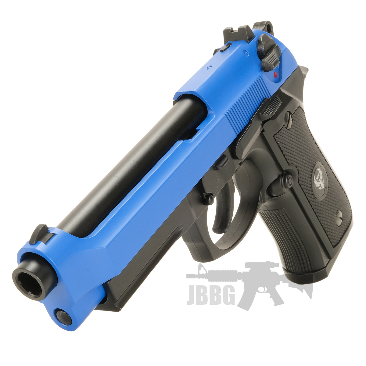 HG194 Gas Semi Auto Airsoft Pistol Two-Tone Blue - Just BB Guns