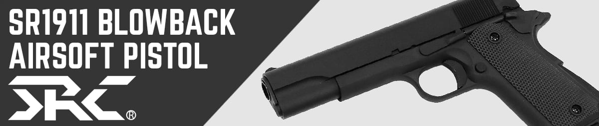 SR1911 Gas Airsoft Pistol - Just BB Guns