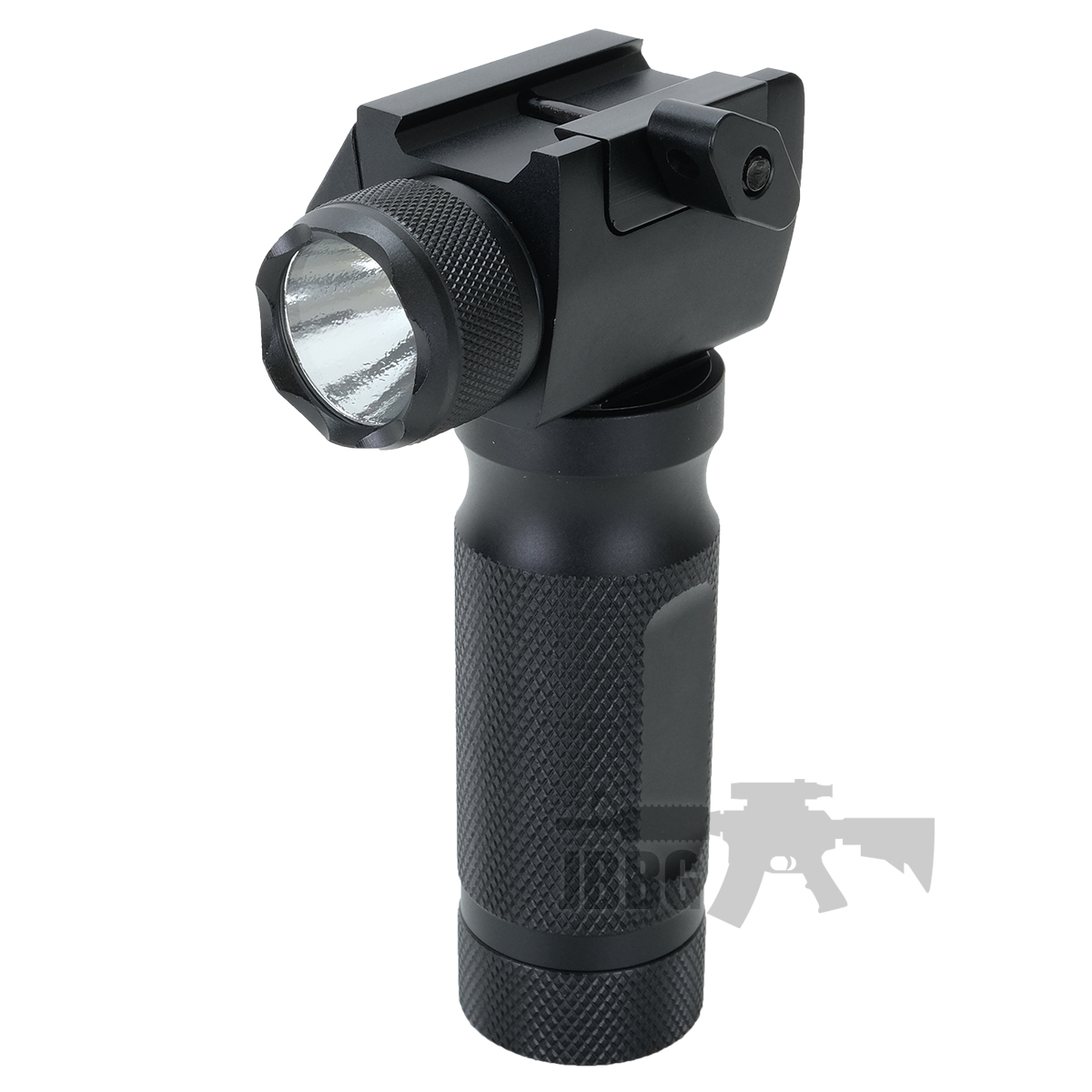 Tactical Fore Grip LED Flashlight, Red Dot Laser Targeting System