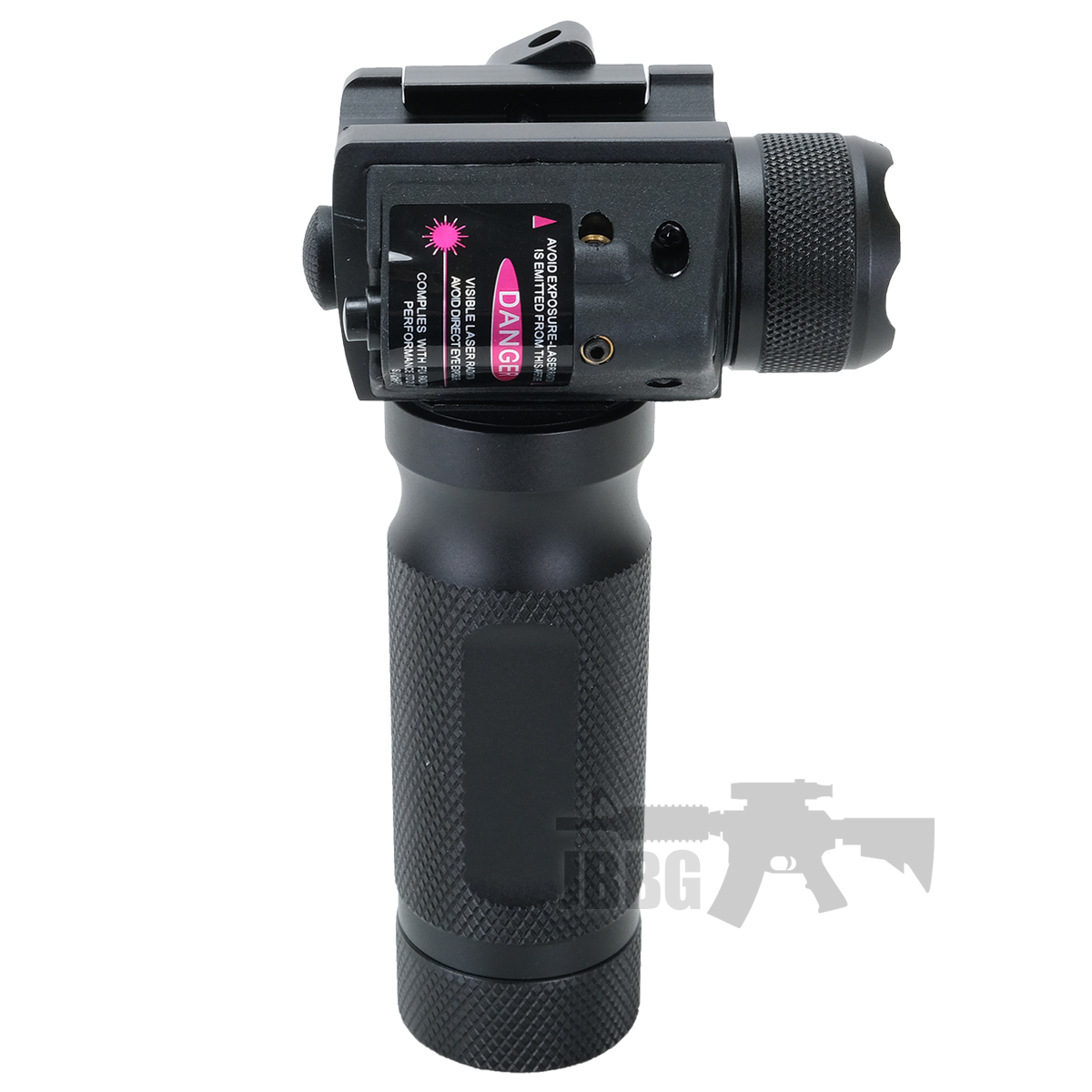Tactical Fore Grip LED Flashlight, Red Dot Laser Targeting System