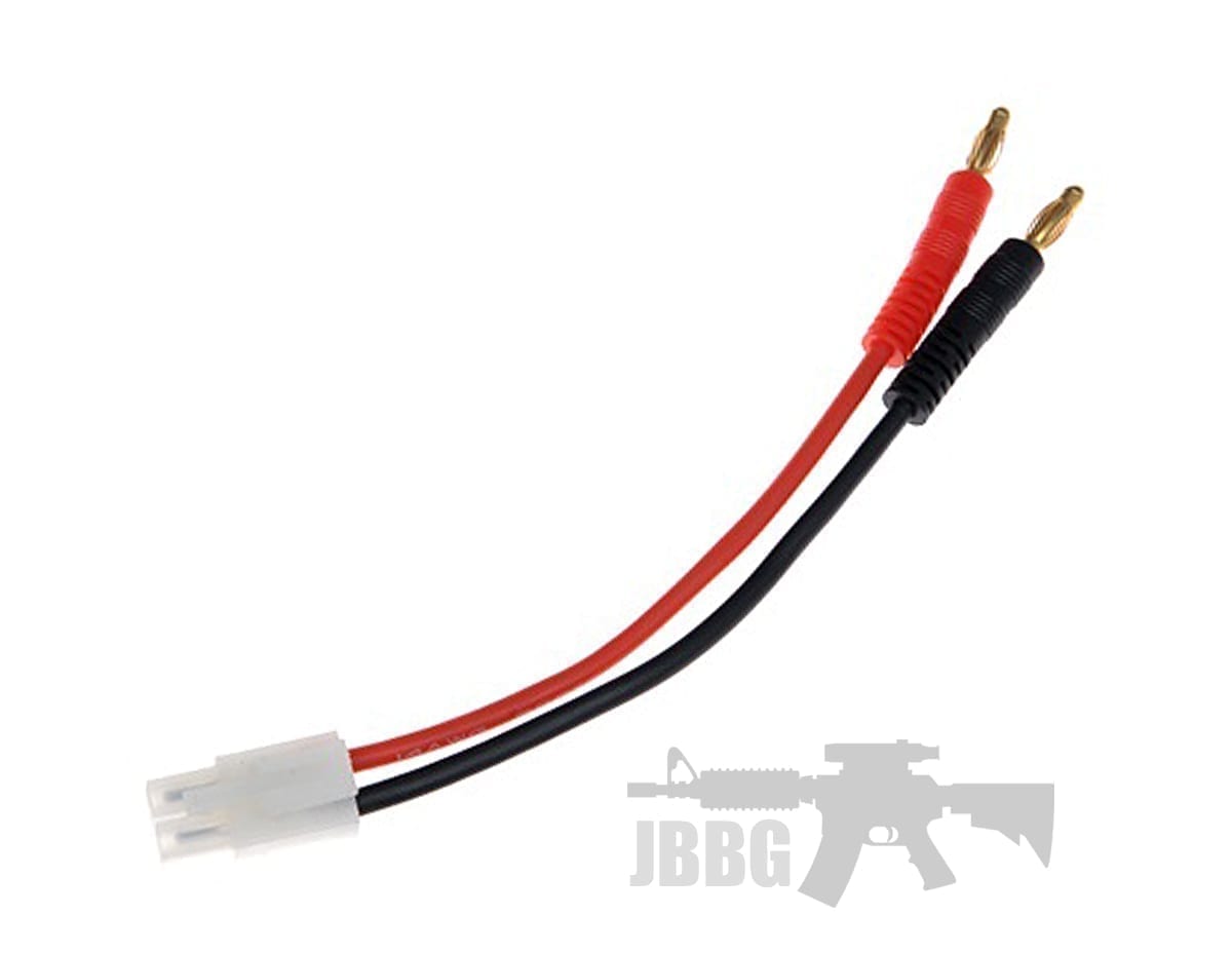 Banana to Small Tamiya Pro Charging Lead - Just BB Guns