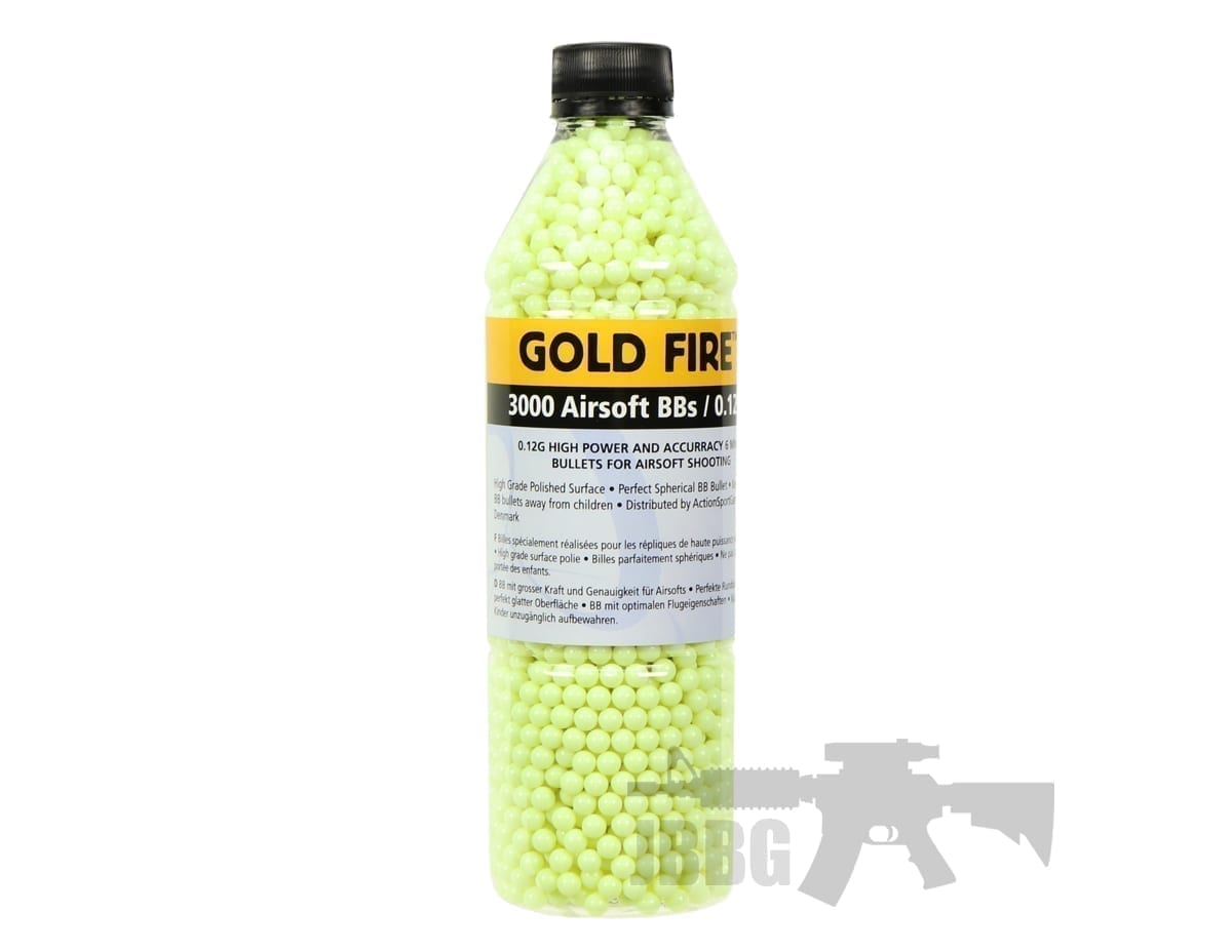 Gold Fire 0.12g Airsoft BB 3000 - Just BB Guns