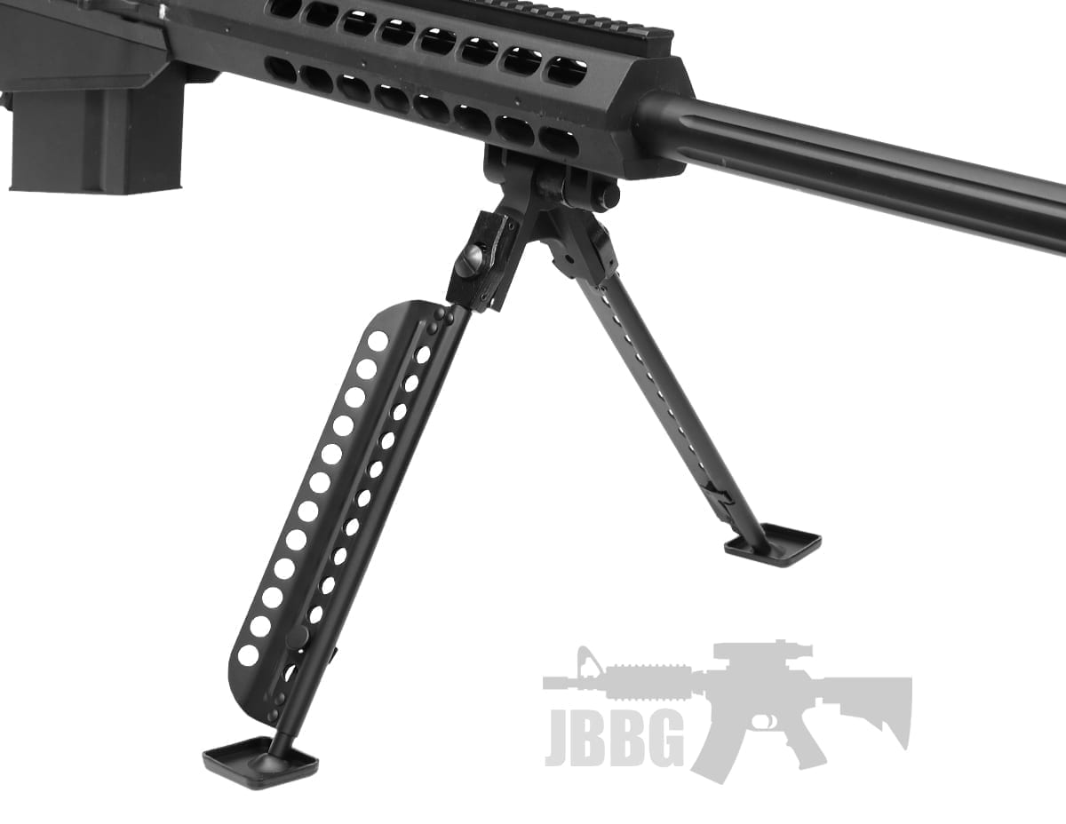 Bipod M82 Barrett Galaxy G31 Airsoft Rifle Foldable Metal - Just BB Guns