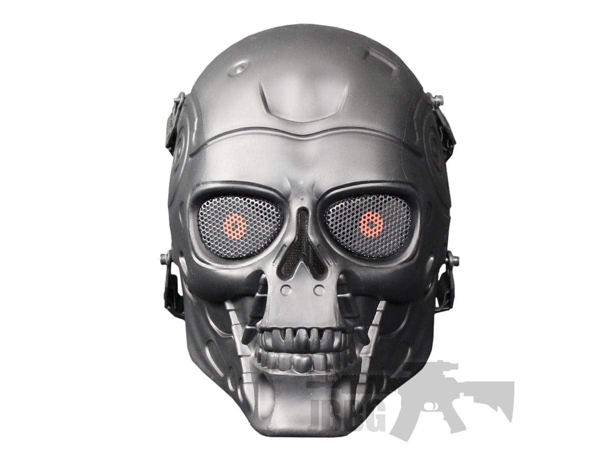 Full Face Skull T2 Airsoft Mask - Just BB Guns