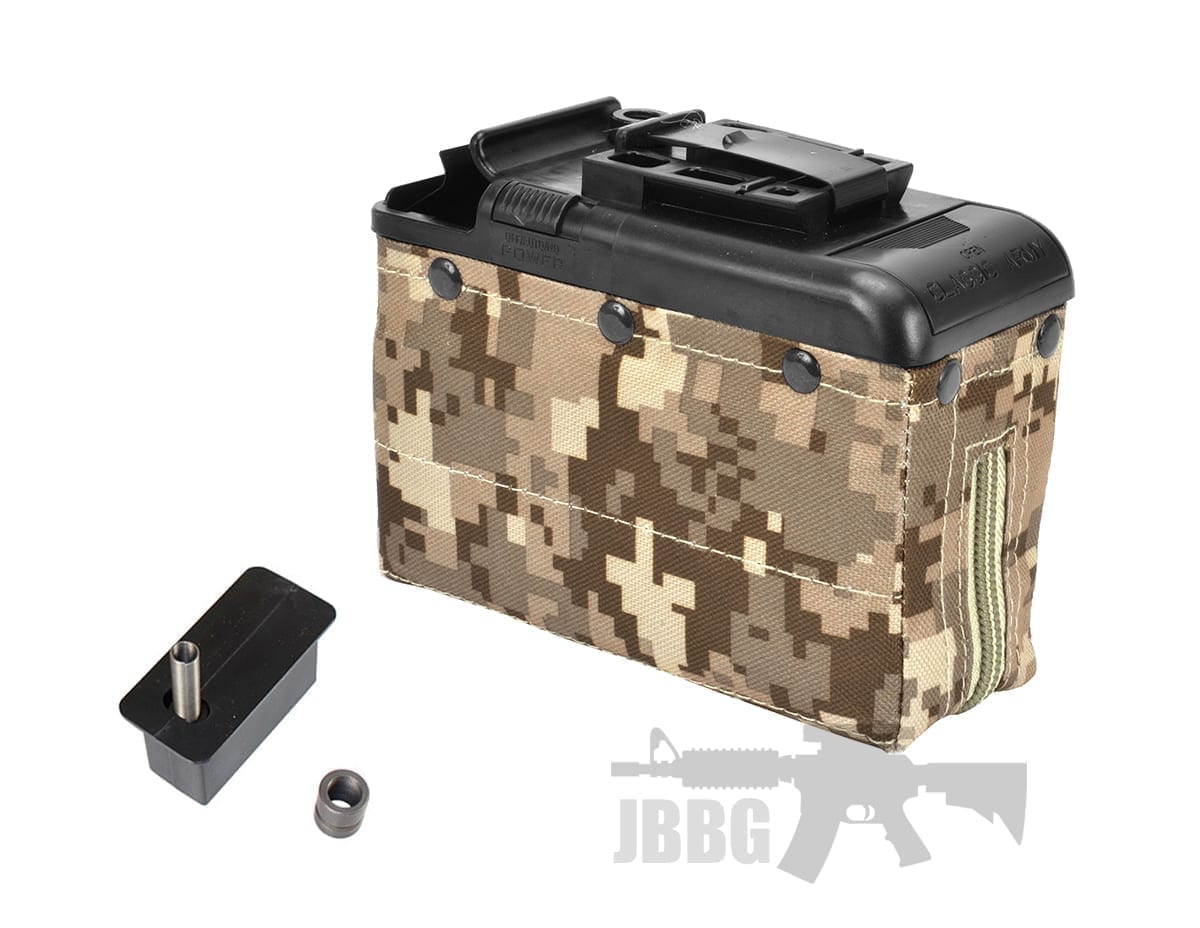 P252P-D Box Mag For M249 AOR1 - Just BB Guns
