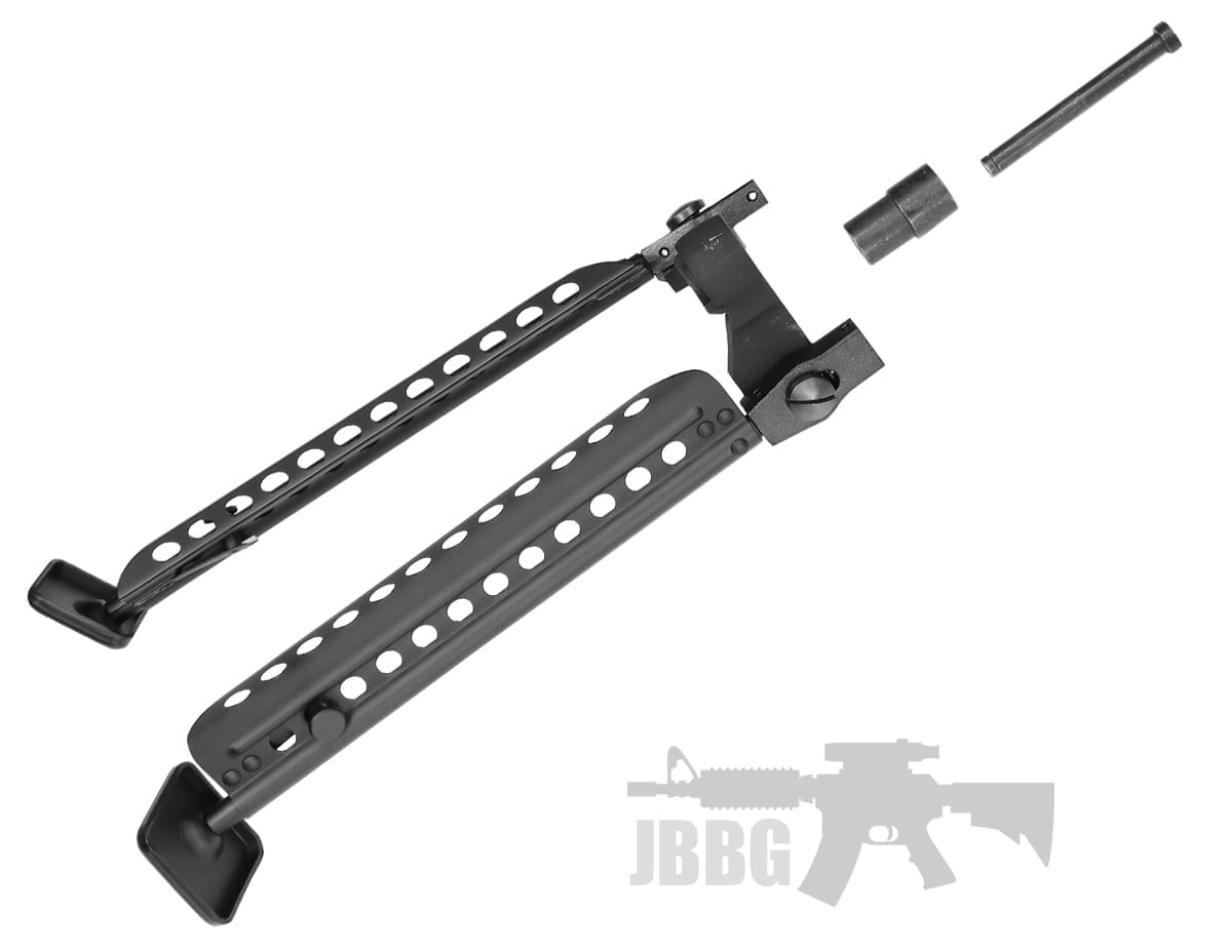 M82 Barrett Galaxy G31 Airsoft Rifle Foldable Metal Bipod - Just BB Guns