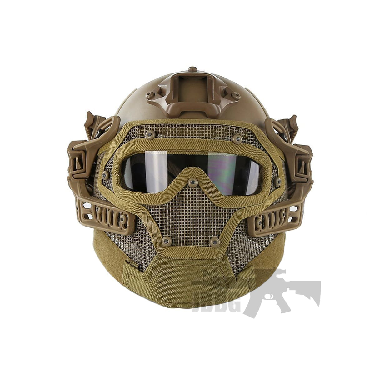 Airsoft Tactical Helmet G4 Full Face Tan PJ - Just BB Guns