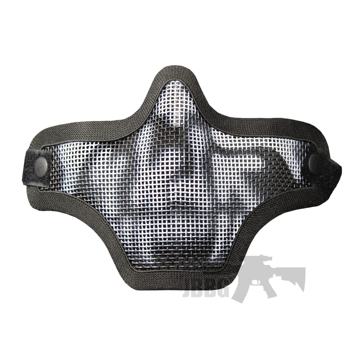 Lower Mesh Skull Mask Black - Just BB Guns