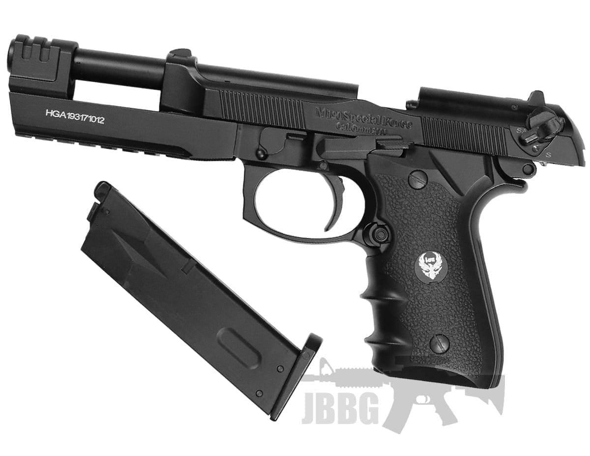 HGA193B CO2 Full Auto Pistol - Just BB Guns