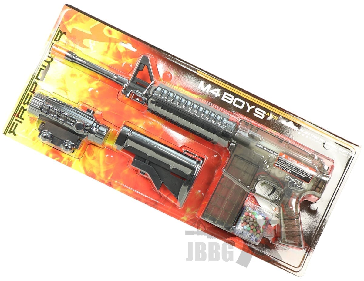 Firepower M4 Boys Electric Airsoft BB Rifle - Just BB Guns