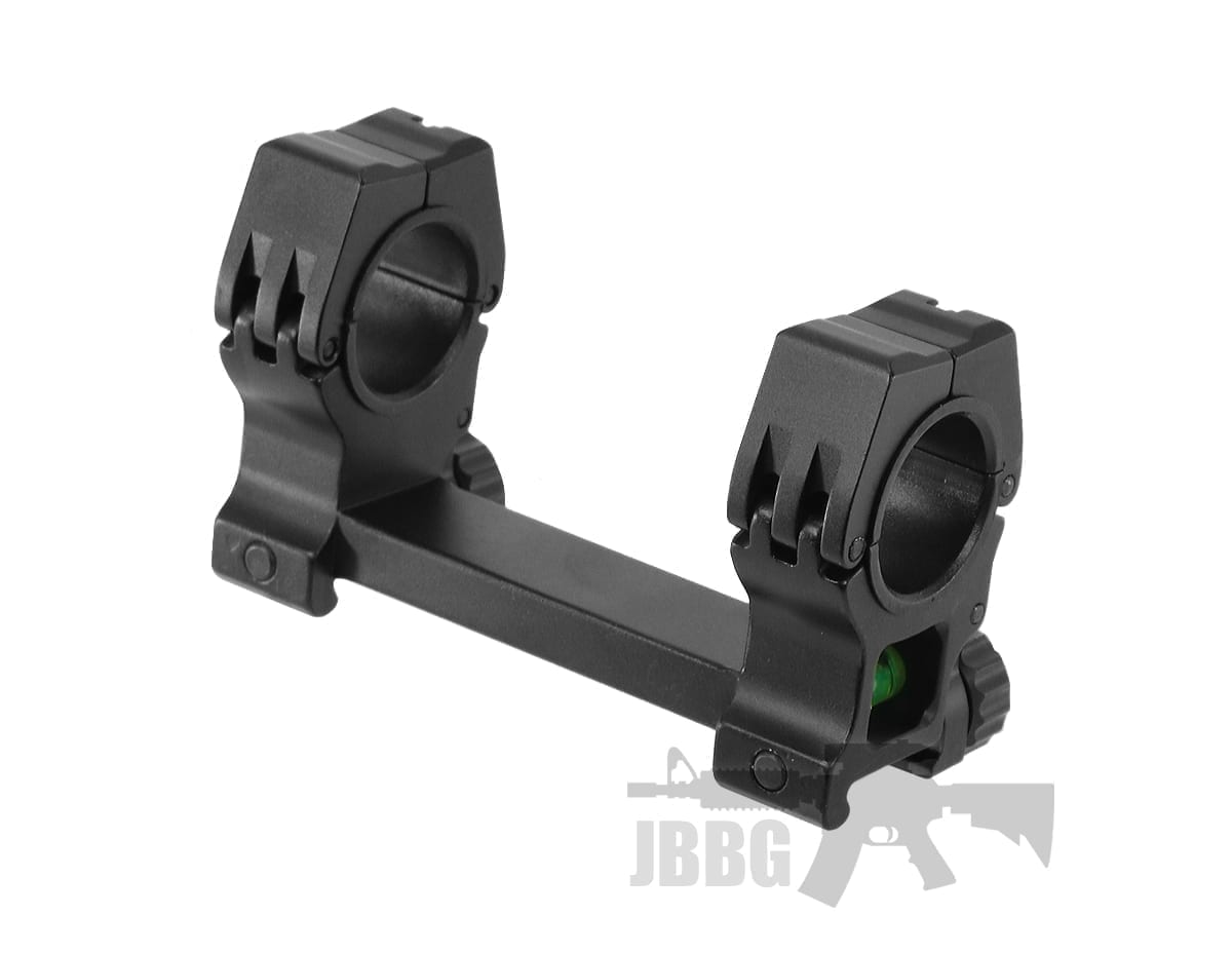 Tactical One Piece 25.4-30 Scope Mount with Bubble Level - Just BB Guns