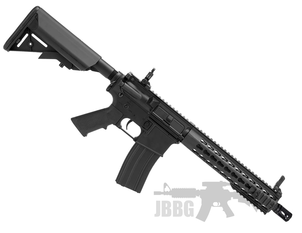 Cybergun Colt M4A1 Metal KeyMod Short AEG Airsoft Rifle - Just BB Guns