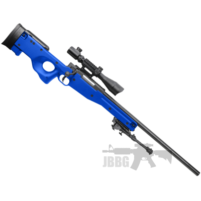 MB01 Bundle Offer Airsoft Sniper Rifle Blue - Just BB Guns