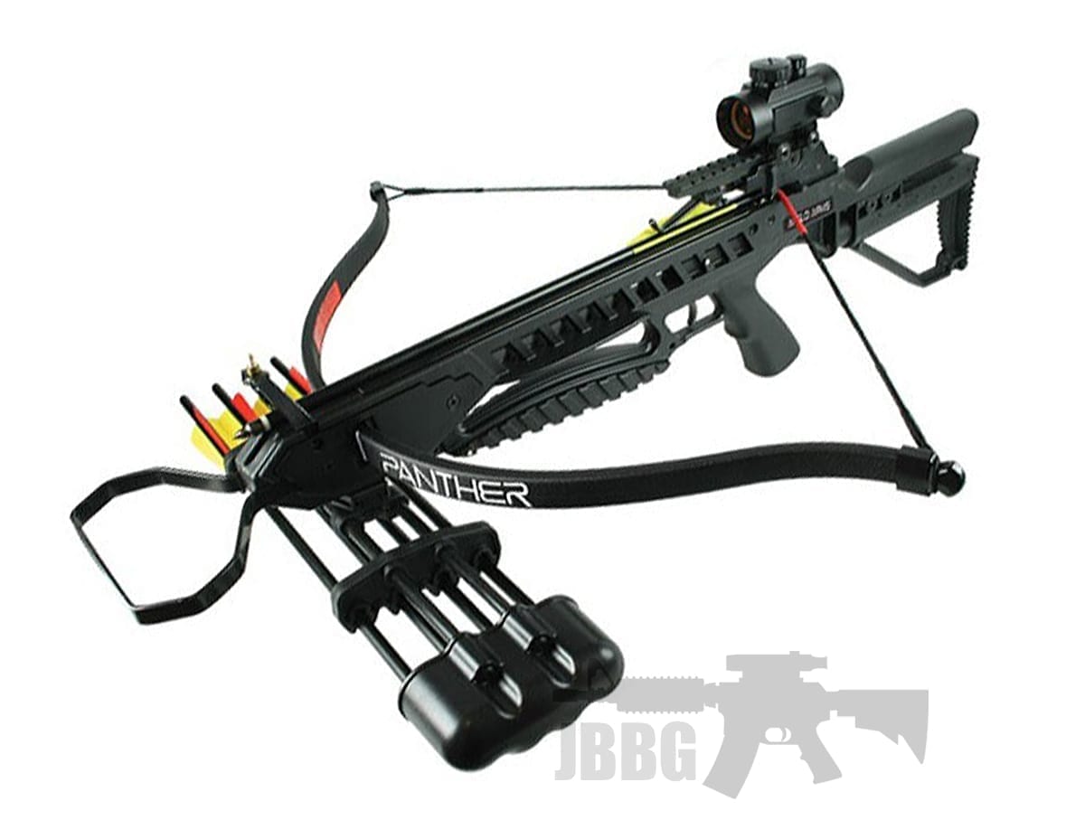 Panther 175LB Crossbow Black and Accessories Kit - Just BB Guns