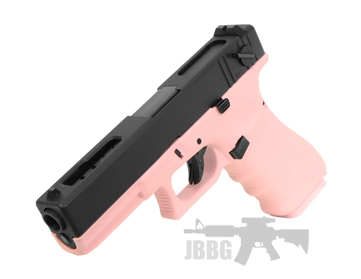 Raven EU18C Airsoft GBB Pistol Pink - Just BB Guns