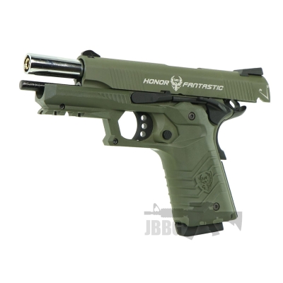 HG172 Tac 1911 Gas Pistol Green - Just BB Guns