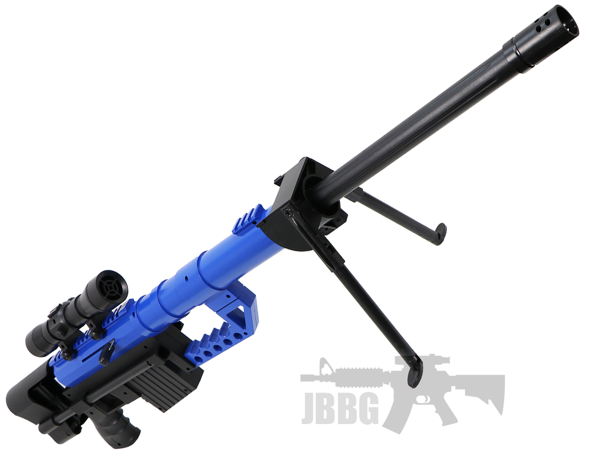 Galaxy G35 M200 Spring Sniper Rifle Two-Tone Blue - Just BB Guns