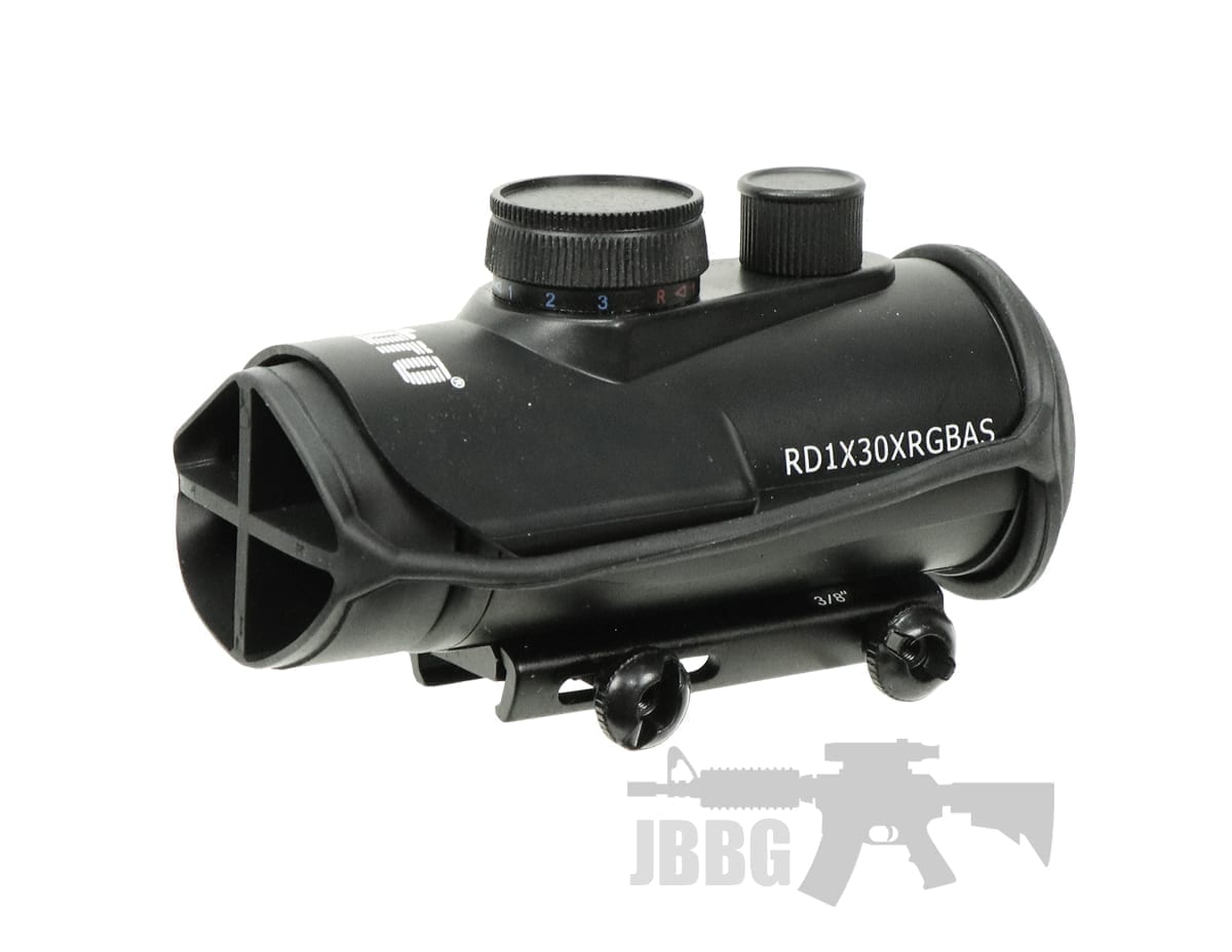 Milbro 30mm Military Red/Green/Blue Dot Polymer Scope - Just BB Guns