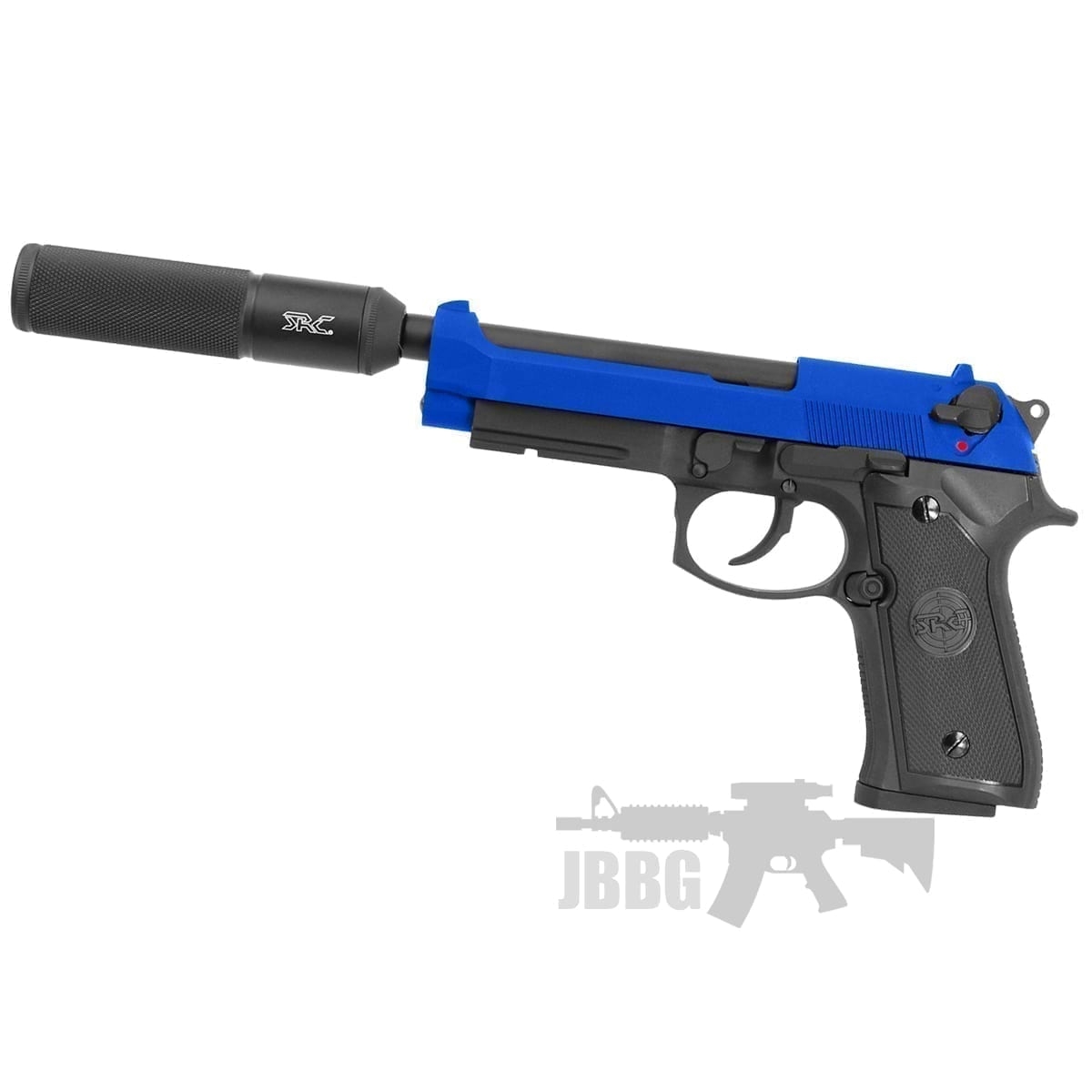 SR92 X2 Co2 Airsoft Pistol with Silencer - Just BB Guns