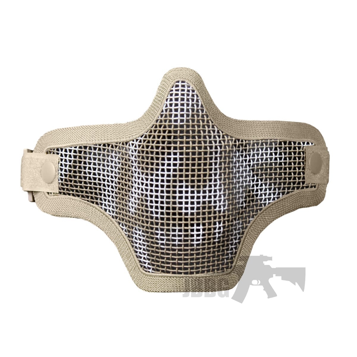 Lower Mesh Skull Mask Tan - Just BB Guns