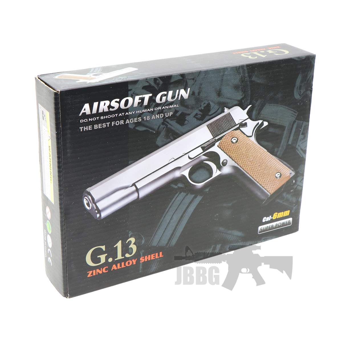 G13 Spring Airsoft Pistol Full Metal - Just BB Guns