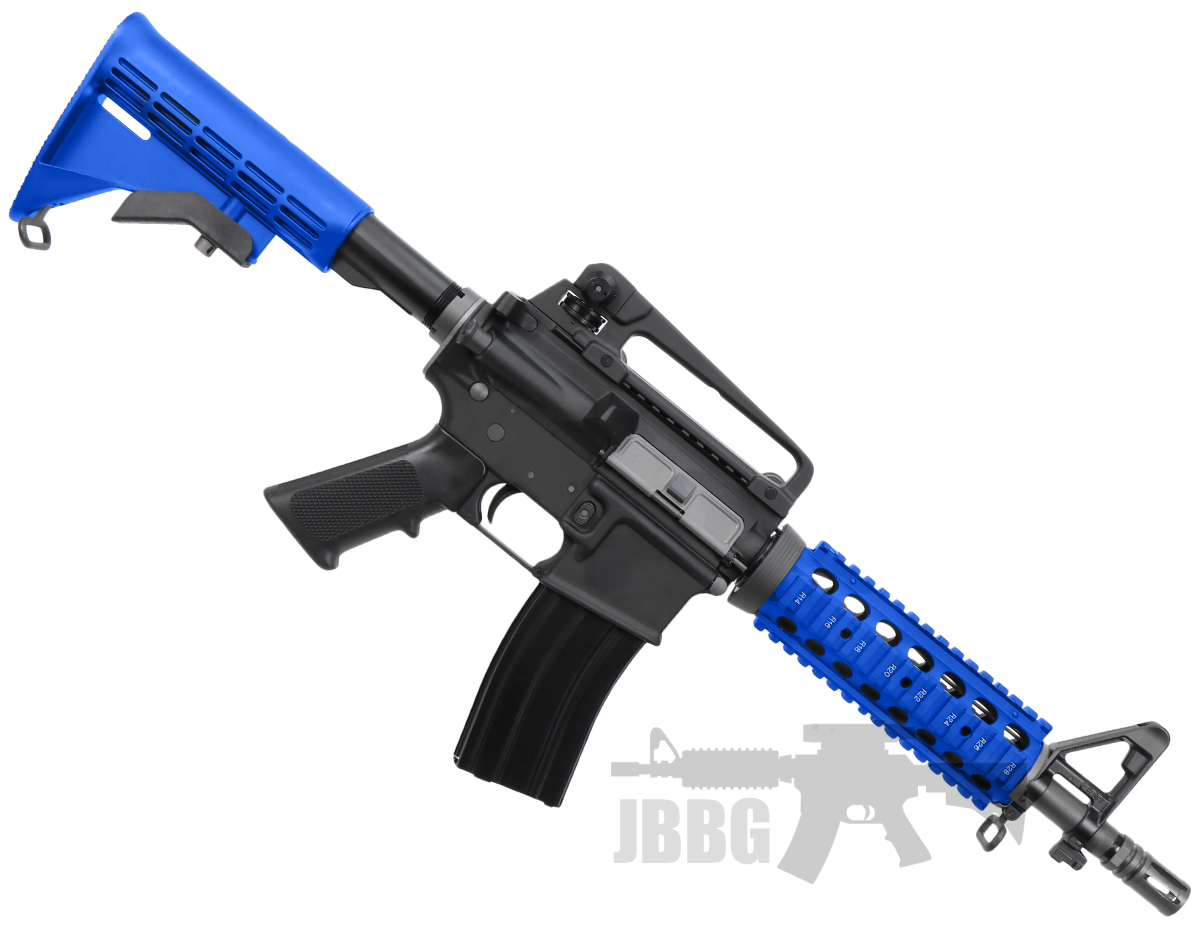 WE M4 RIS CQB GBB Airsoft Rifle - Just BB Guns