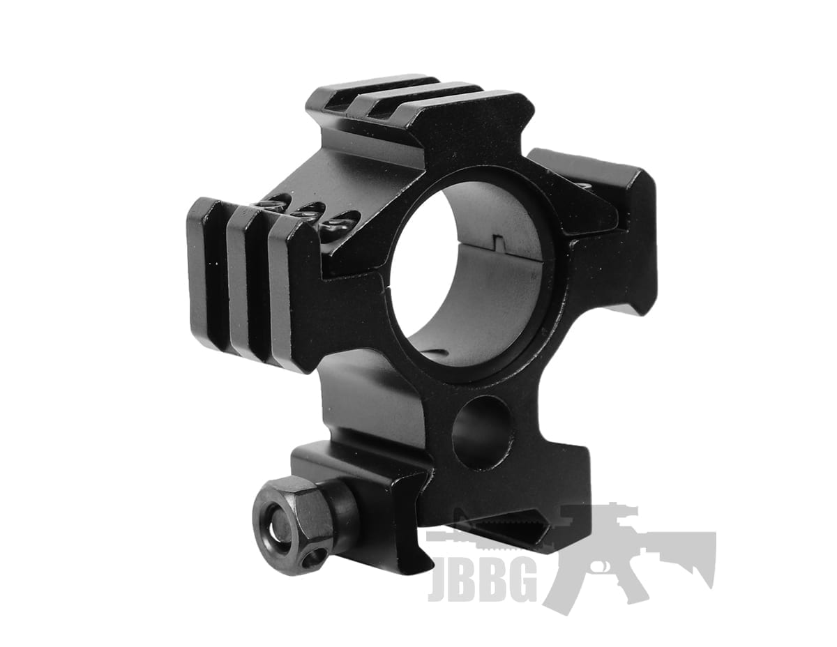 Rifle Scope Mount with Accessory Ring and Weaver Rail Mounts - Just BB Guns