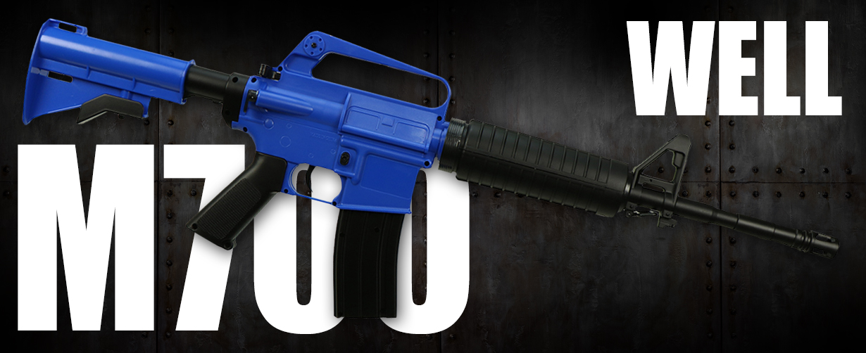 Well MR700 Spring Airsoft Rifle - Just BB Guns