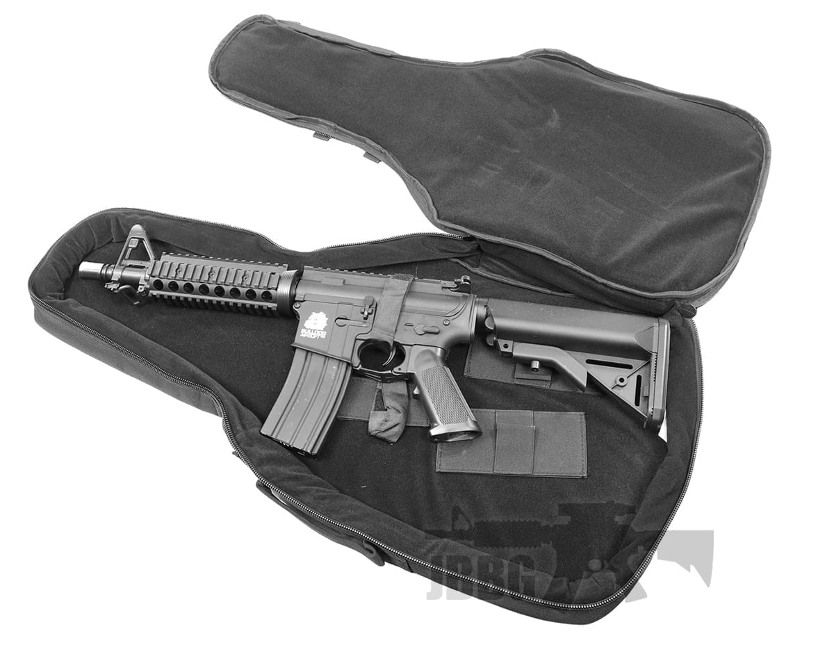 Q213 Guitar Gig Bag Gun Case Black 78cm - Just BB Guns