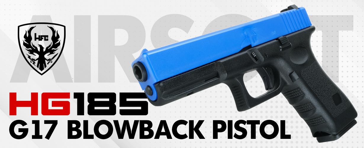 HG185 G17 Gas Sportline Airsoft Pistol - Just BB Guns