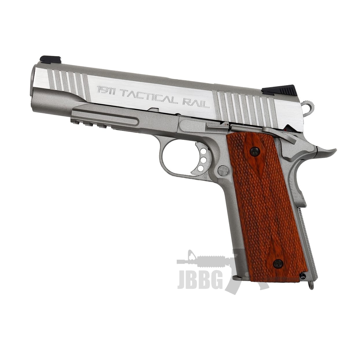 Milbro KWC 1911 A1 Tactical Co2 Airsoft Pistol - Just BB Guns