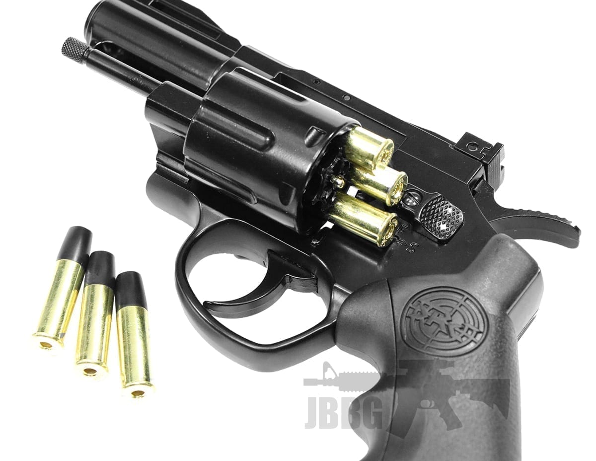 SRC 4 Inch Titan Full Metal Co2 Airsoft Revolver with Hard Case