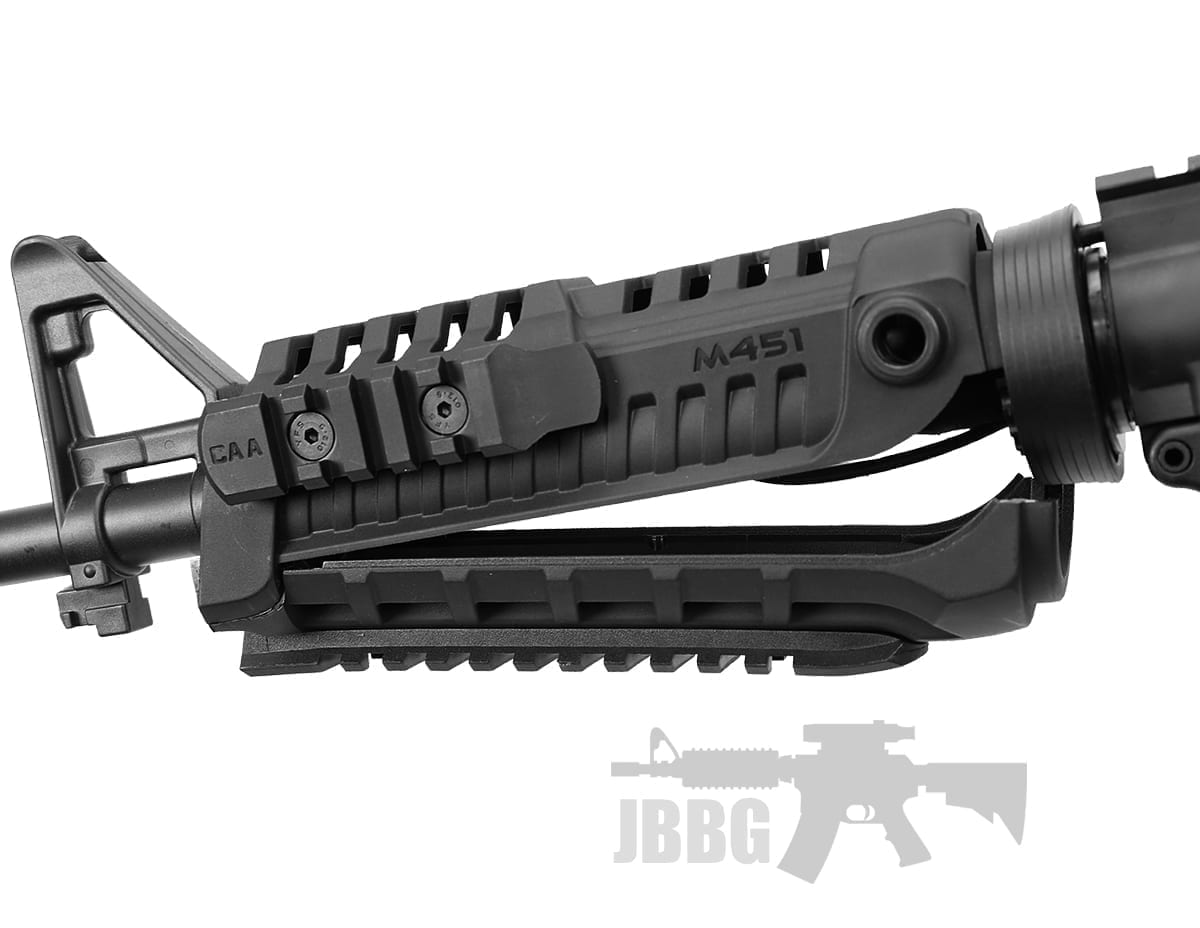 CAA M4S1 AEG Sport Series CQB 10.5 King Arms Two-Tone Blue - Just BB Guns