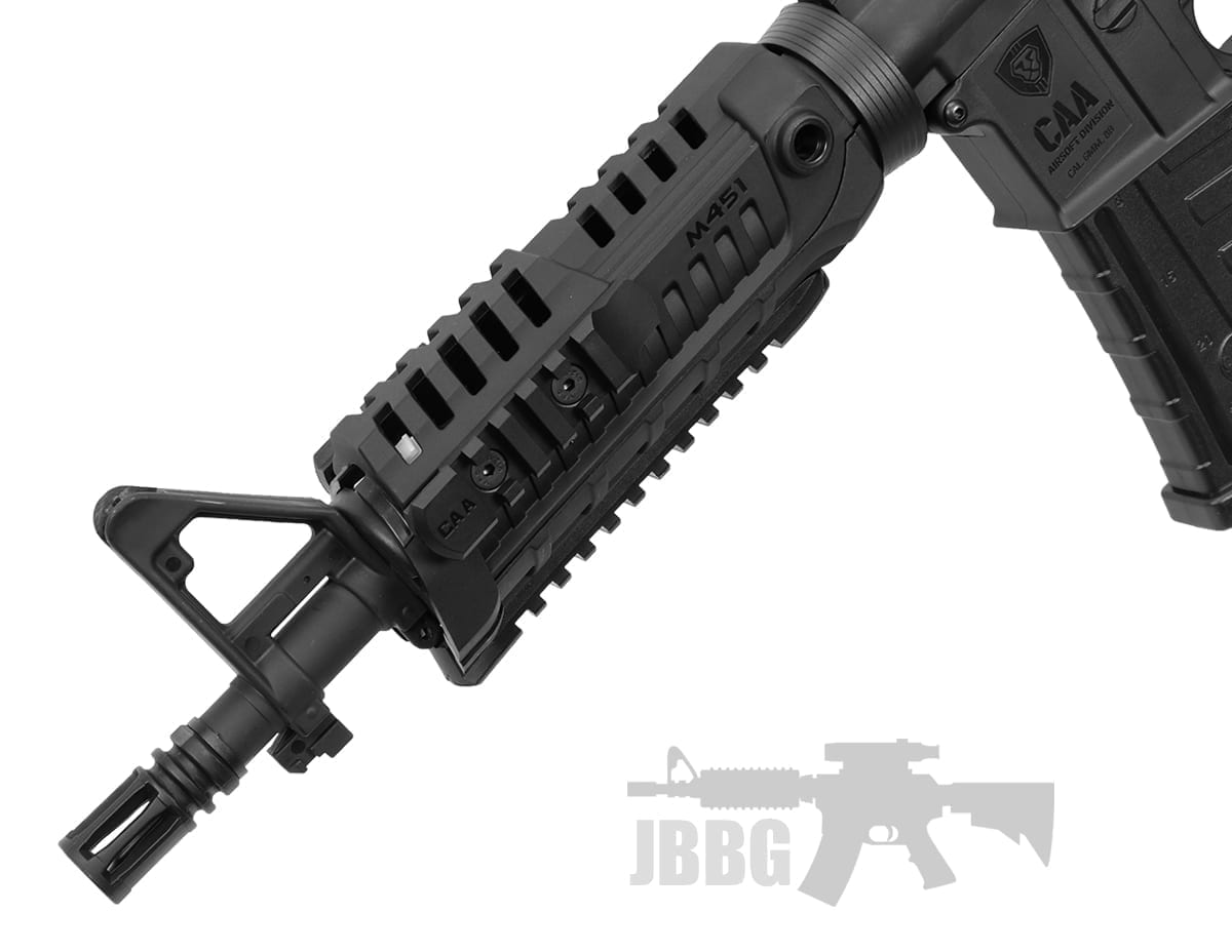 CAA M4S1 AEG Sport Series CQB 10.5 King Arms Two-Tone Blue - Just BB Guns