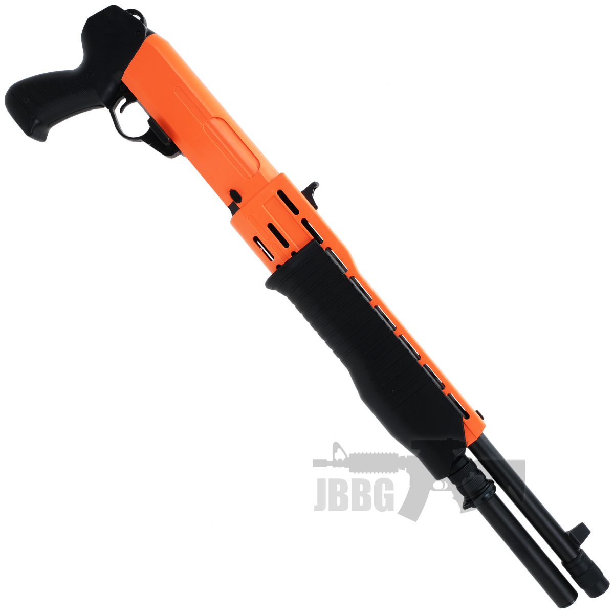 Bundle Offer M63 Multi Shot Airsoft BB Shotgun Set Orange - Just BB Guns