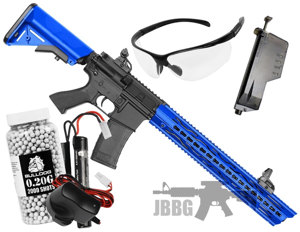 Bundle Offer Bulldog Mamba ST P1 Airsoft Gun Set - Just BB Guns